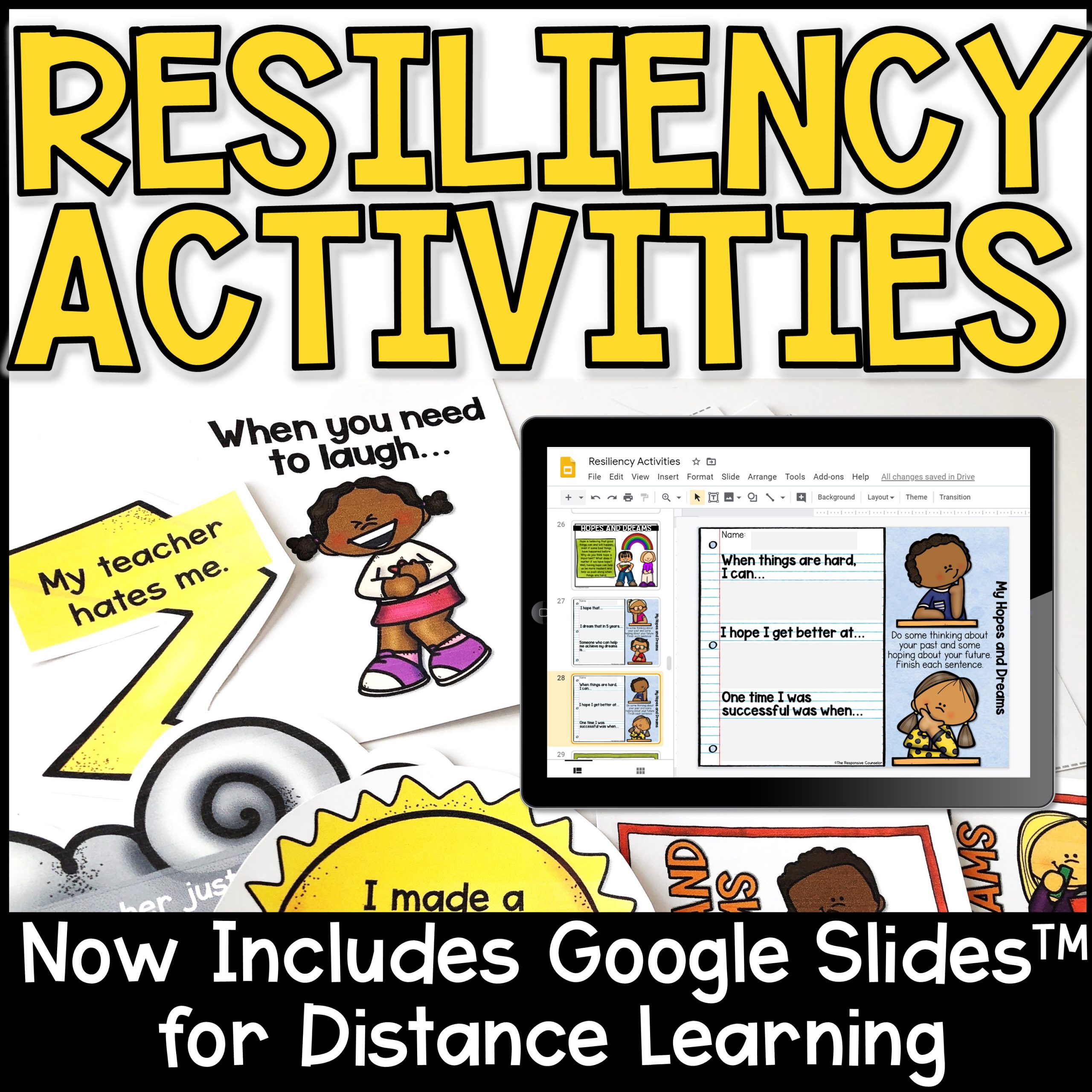 Resiliency Activities and Group Curriculum Printable and Digital - Shop ...