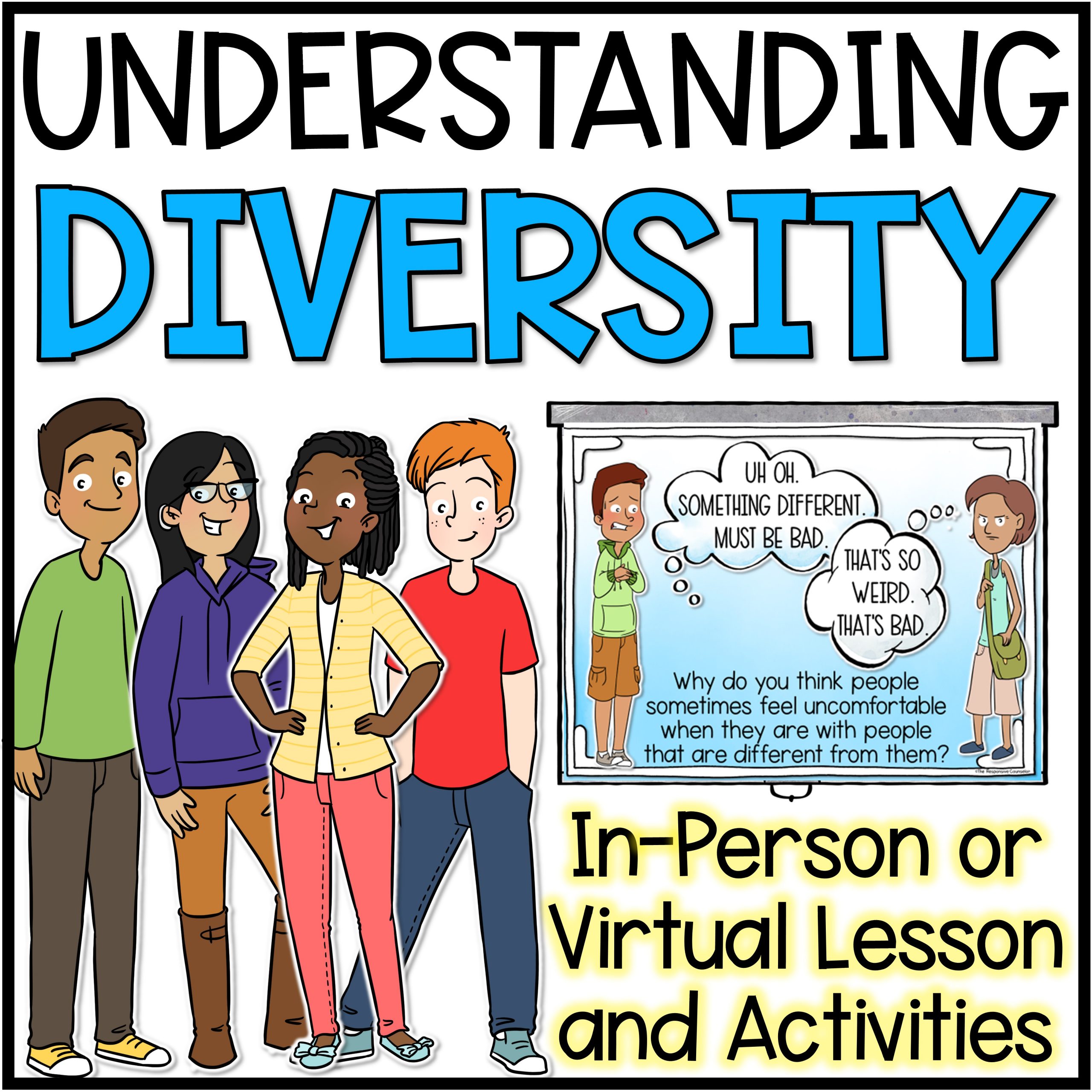 Diversity Lesson and Activities for In Person or Virtual Learning ...