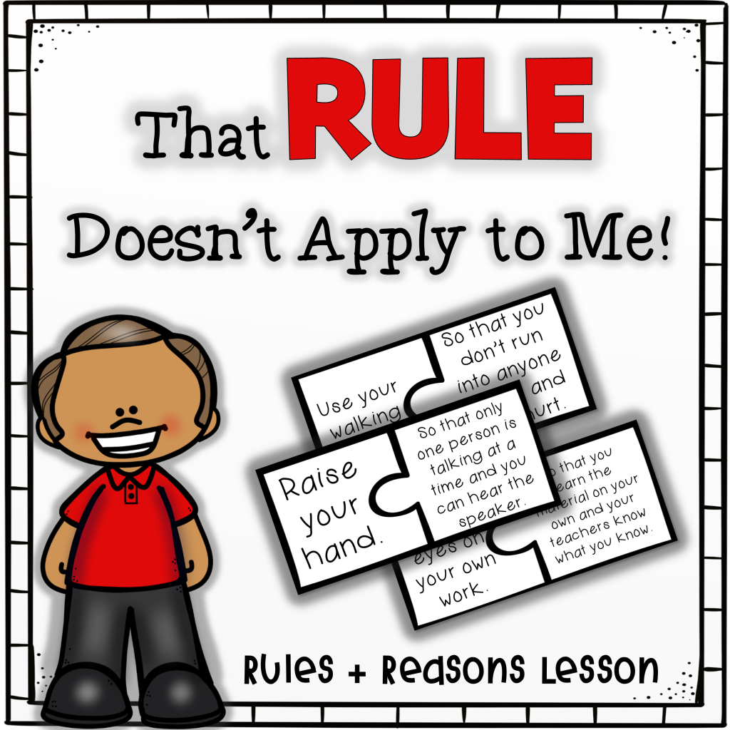 That Rule Doesn't Apply to Me! Companion - Shop The Responsive Counselor