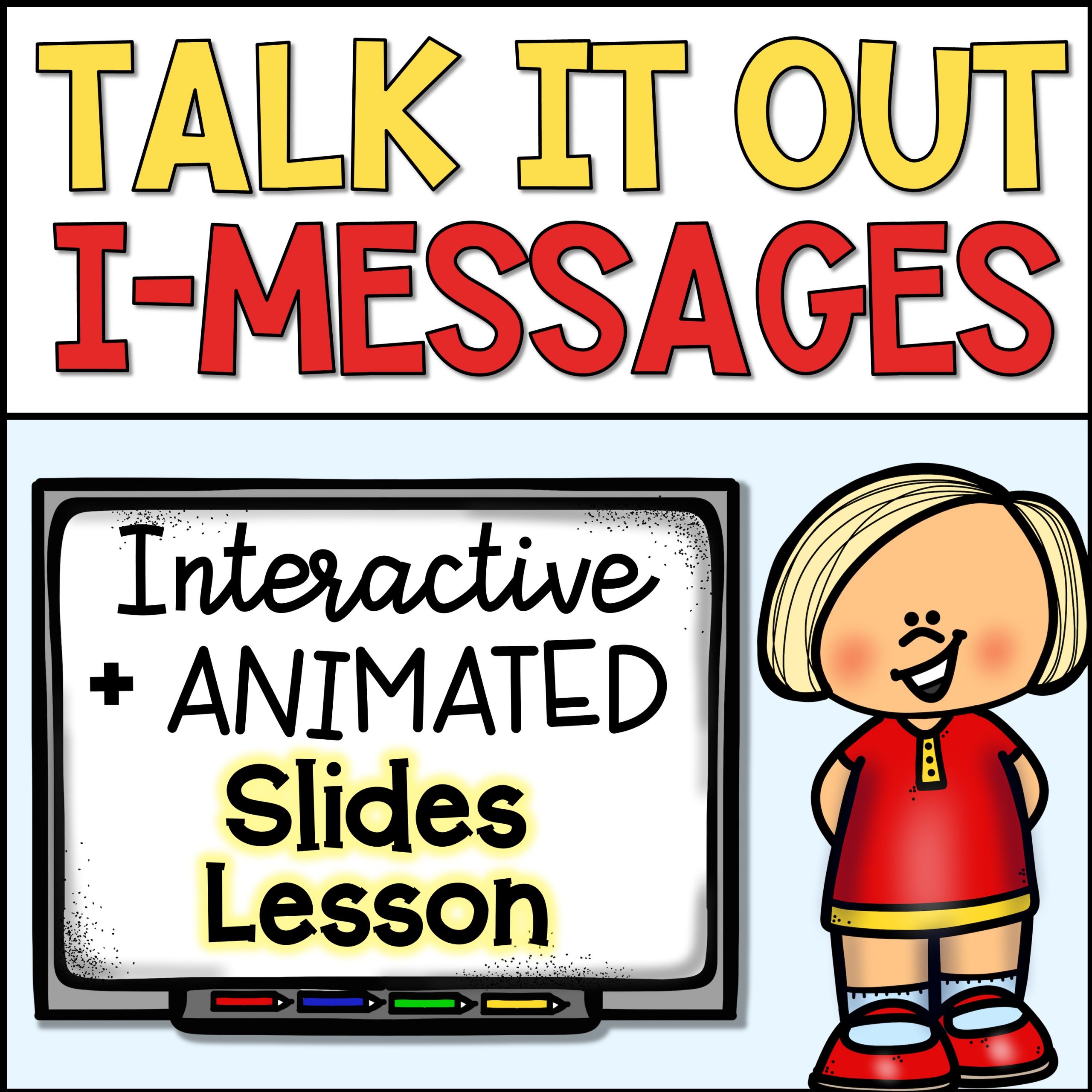 I-Statement Conflict Resolution No Prep Lesson - Shop The Responsive ...