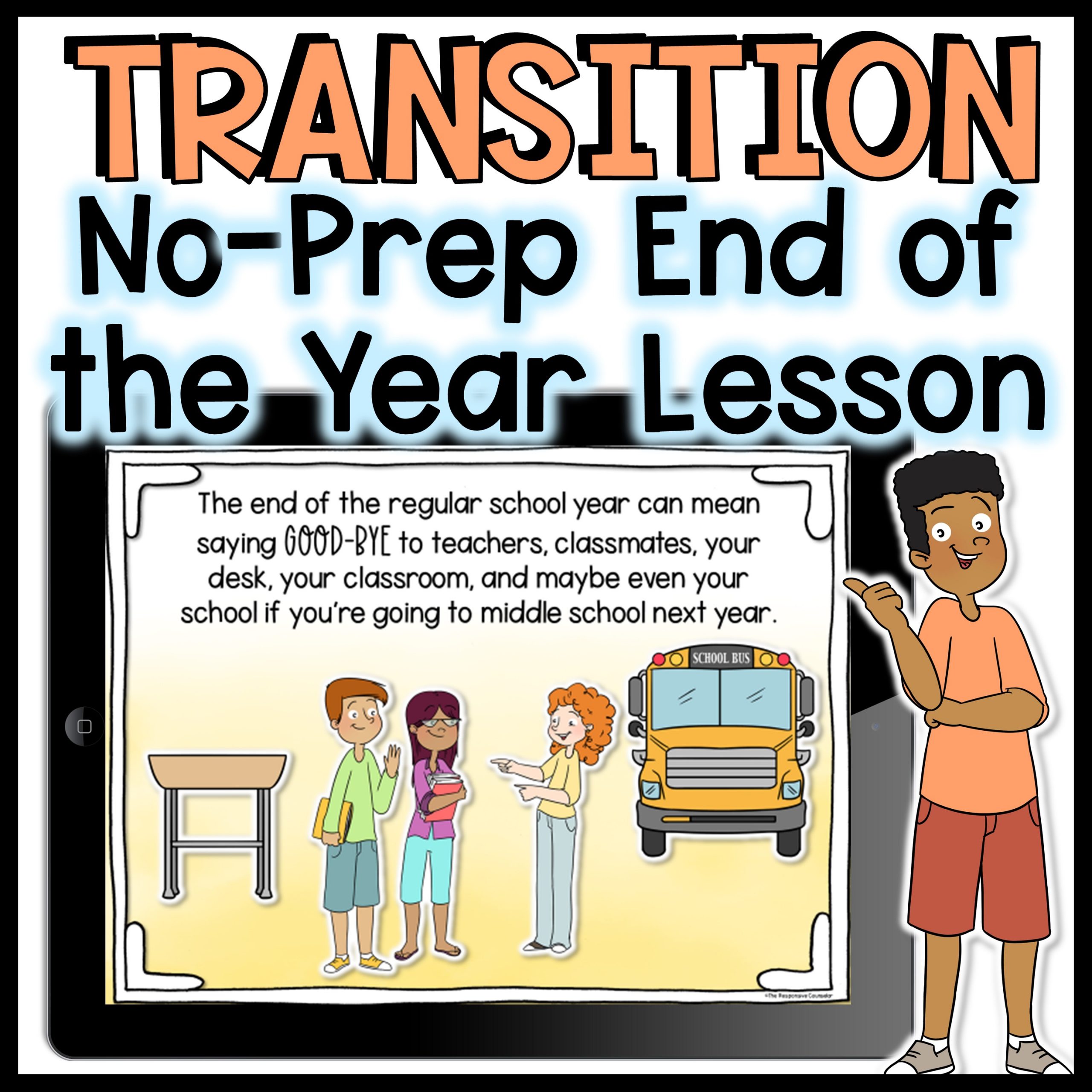 End of the Year Transition Guidance Lesson or SEL Lesson - Shop The ...
