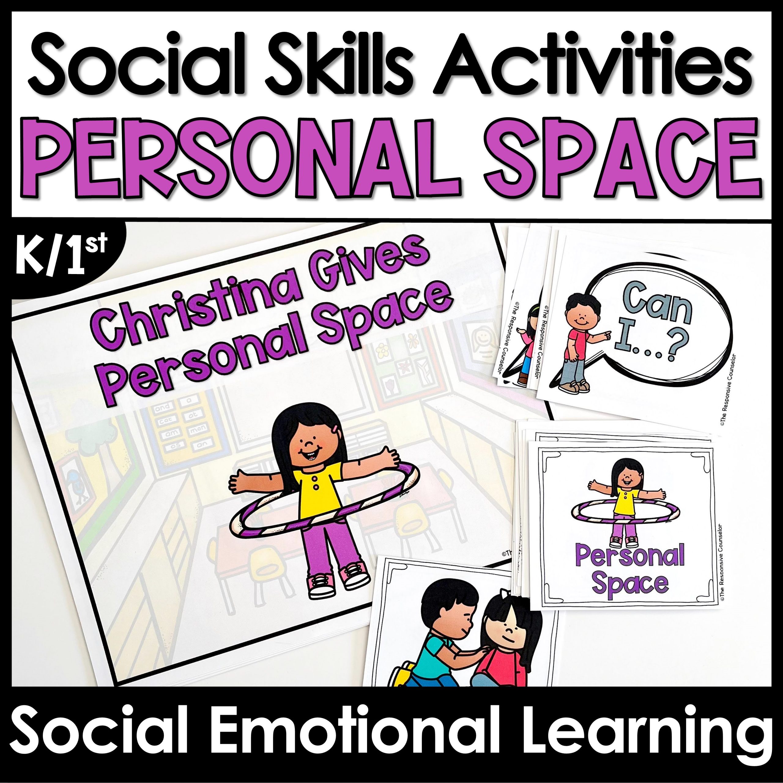 Personal Space Lesson and Activities - Shop The Responsive Counselor